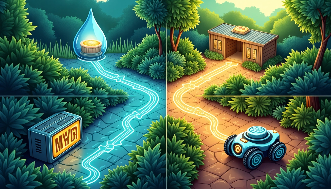 Jardin écovert : 4 innovations pour réduire votre impact - SERVIVERT