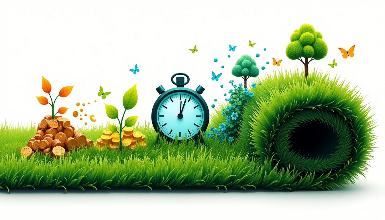 Gazon naturel en rouleau pas cher : 5 raisons de le choisir